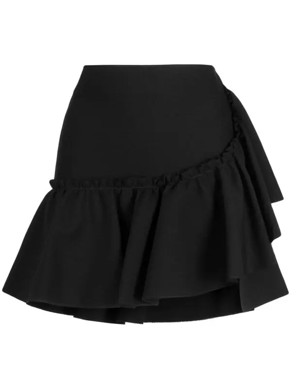 MSGM High-waist Ruffle Skirt