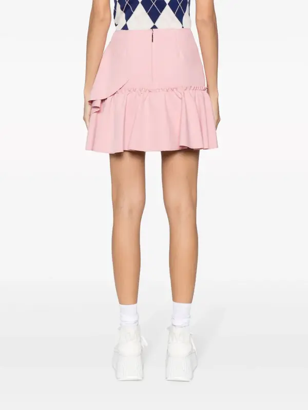 MSGM High-waist Ruffle Skirt