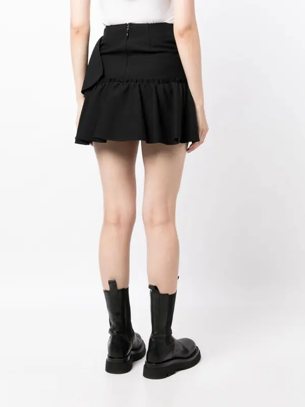 MSGM High-waist Ruffle Skirt