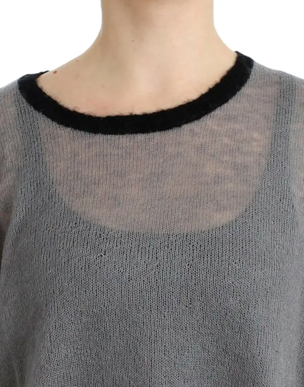 Costume National Embellished Asymmetric Sweater