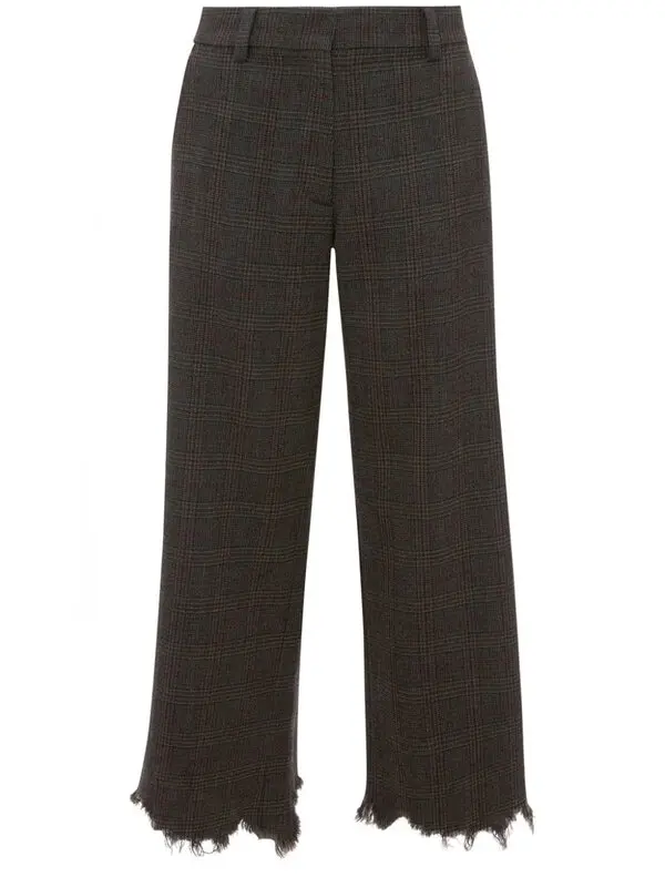 JW Anderson Distressed-effect Straight-leg Trousers