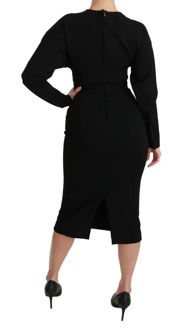 Dolce & Gabbana Bodycon Sheath Midi Dress