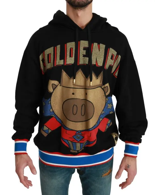 Dolce & Gabbana Hooded Pullover Sweater