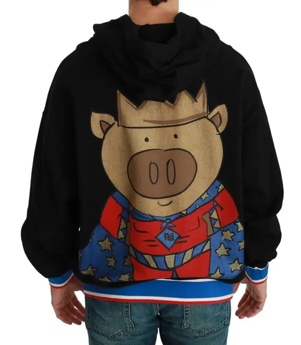 Dolce & Gabbana Hooded Pullover Sweater