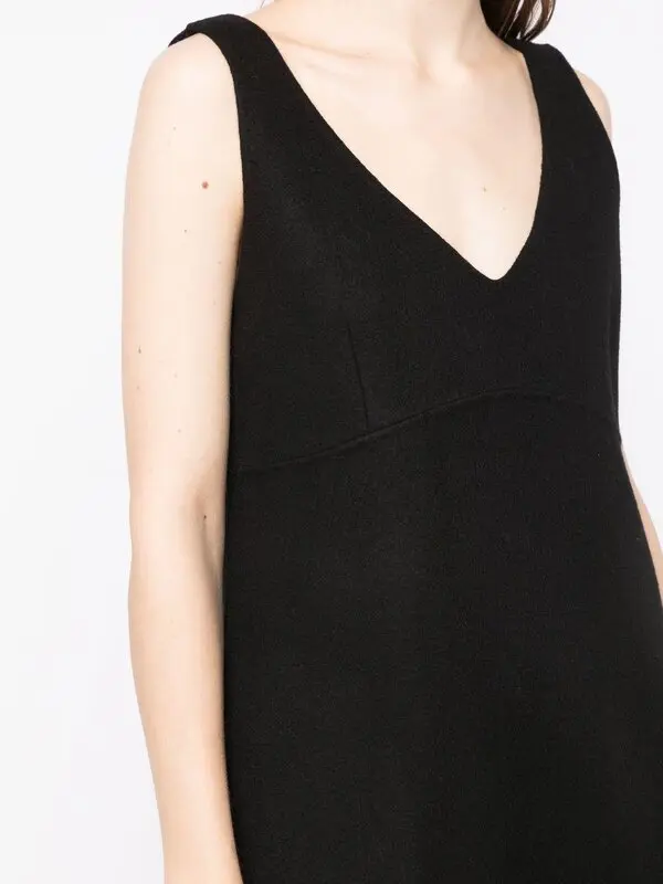 PAROSH V-neck Mini Dress