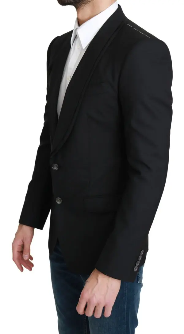 Dolce & Gabbana Single Breasted Formal Wool Blazer