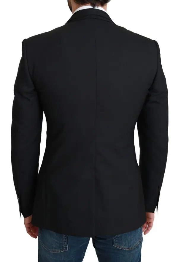 Dolce & Gabbana Single Breasted Formal Wool Blazer