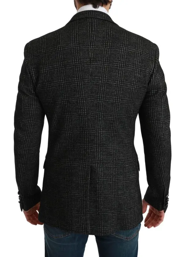 Dolce & Gabbana Plaid Check Slim Fit Jacket Blazer