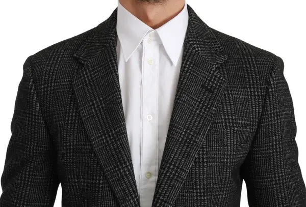 Dolce & Gabbana Plaid Check Slim Fit Jacket Blazer