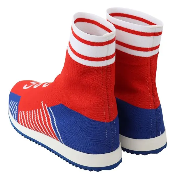 Dolce & Gabbana Logo Sorrento Sneakers - Red