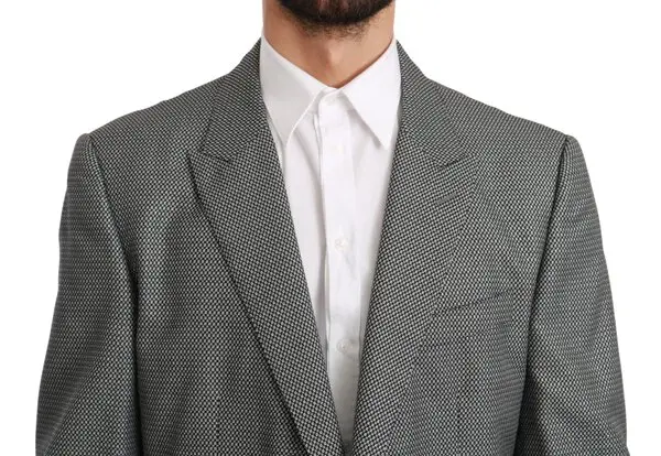 Dolce & Gabbana Slim Fit Formal Martini Blazer - Gray