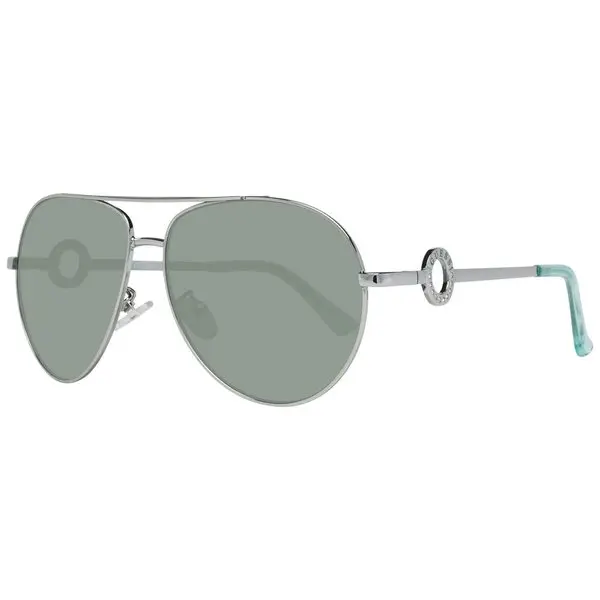 Guess Aviator Sunglasses With Full Rim Metal Frame - Silver