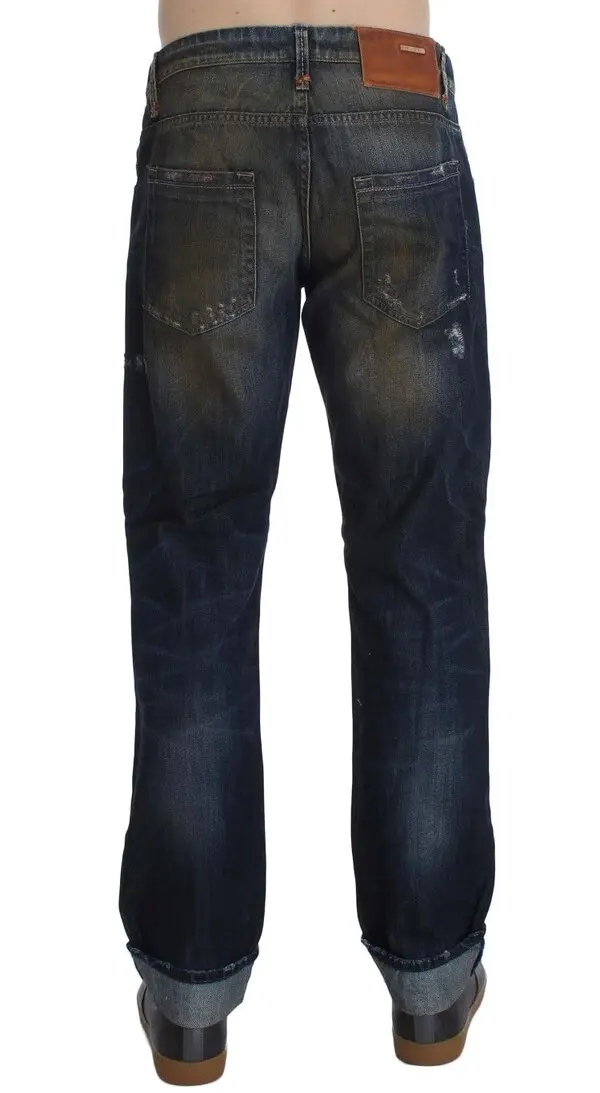 ACHT Cotton Regular Straight Fit Jeans