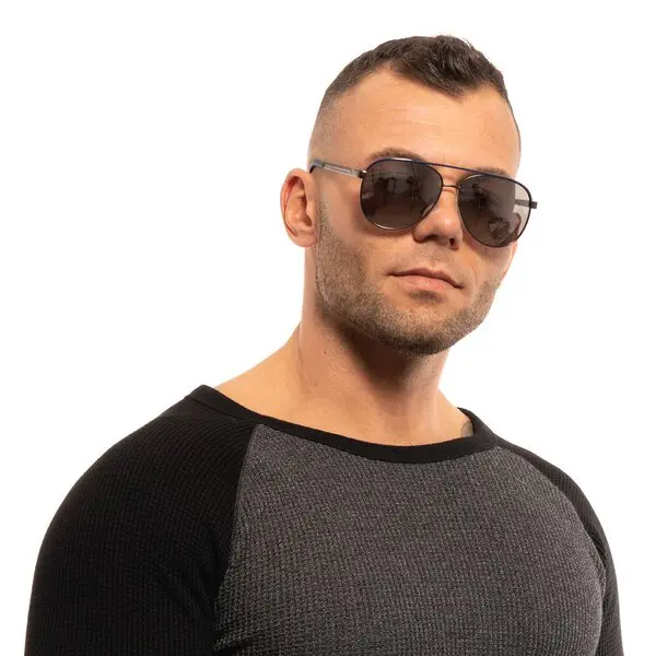Guess Aviator Sunglasses With Mirrored Lenses
