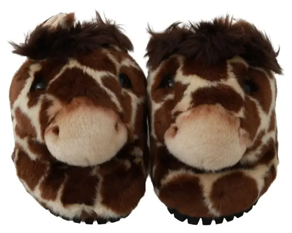 Dolce & Gabbana Giraffe Slippers