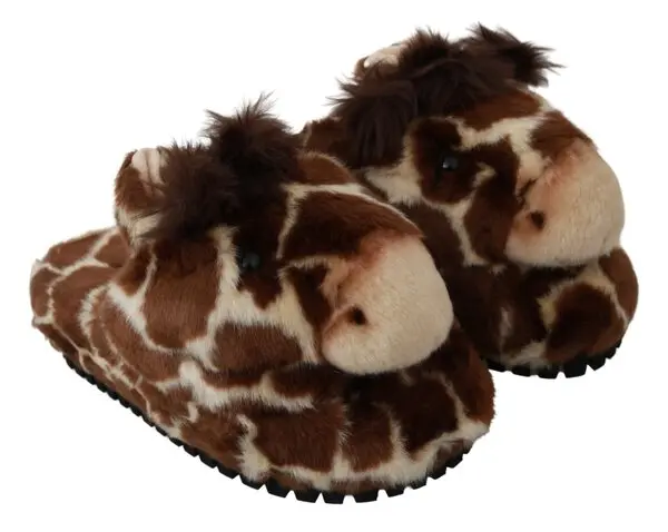 Dolce & Gabbana Giraffe Slippers
