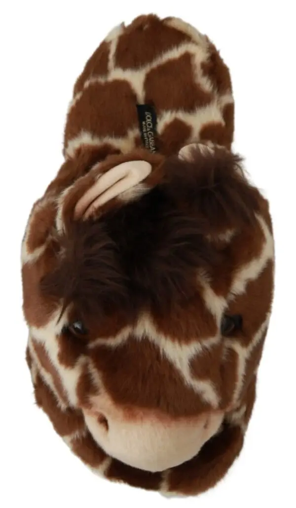 Dolce & Gabbana Giraffe Slippers