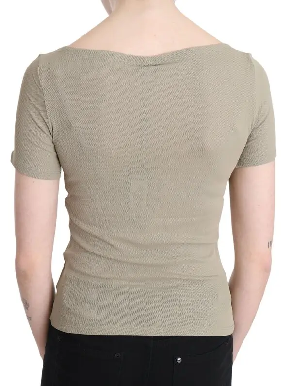 GF FERRE Short Sleeve Casual Tank Top Blouse