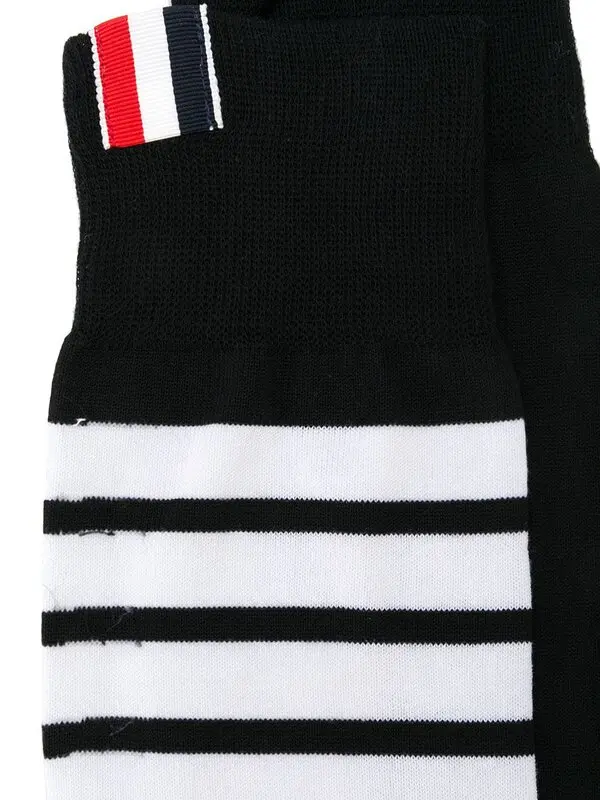Thom Browne 4-bar Mid-calf Socks