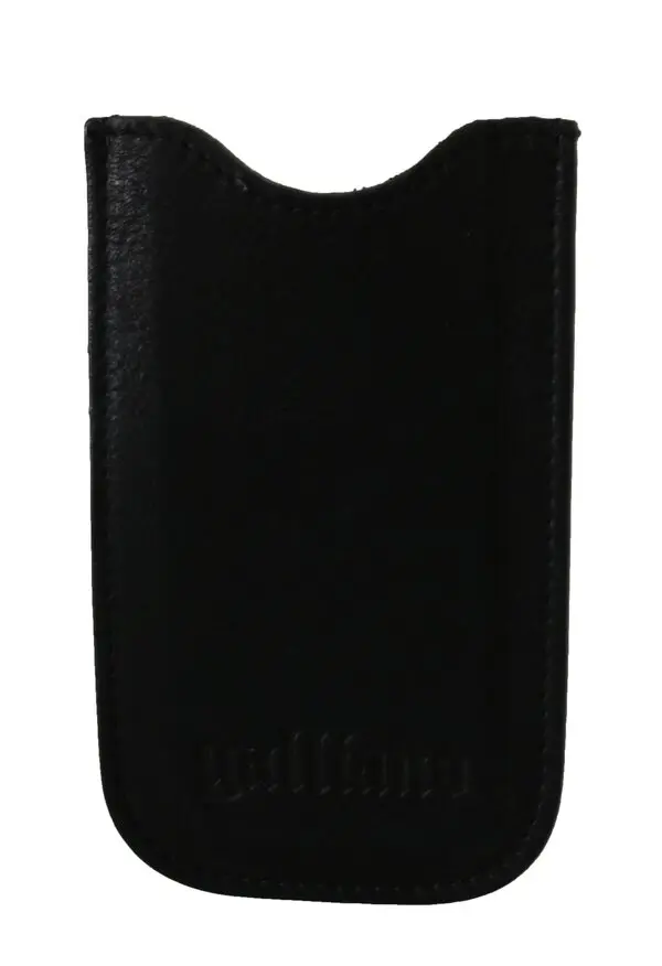 John Galliano Leather Multifunctional Id Bill Card Holder Wallet