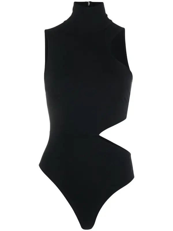 Wolford High-neck Cut-out Body - Nude