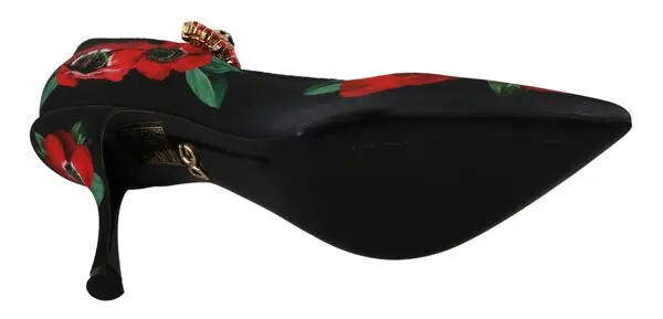 Dolce & Gabbana Floral Mary Janes Pumps