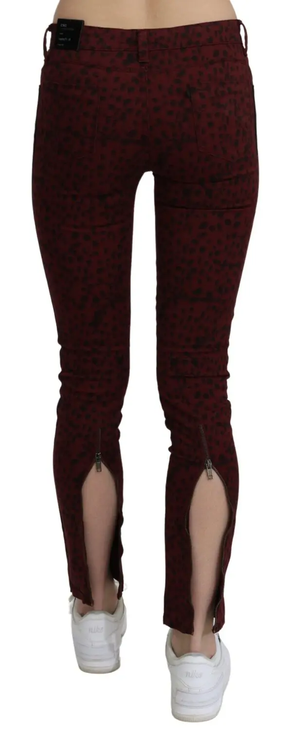 Costume National Dark Slim Fit Cotton Jeans
