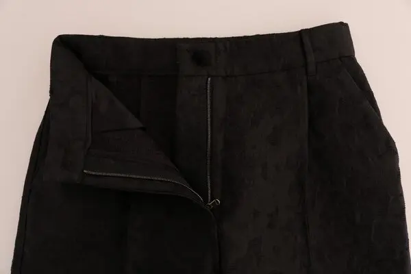 Dolce & Gabbana Floral Brocade Capri
