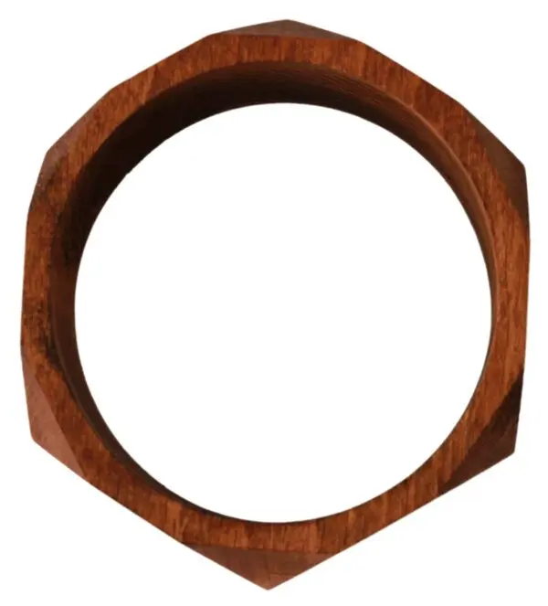 Costume National Wood Branded Bracelet - Brown