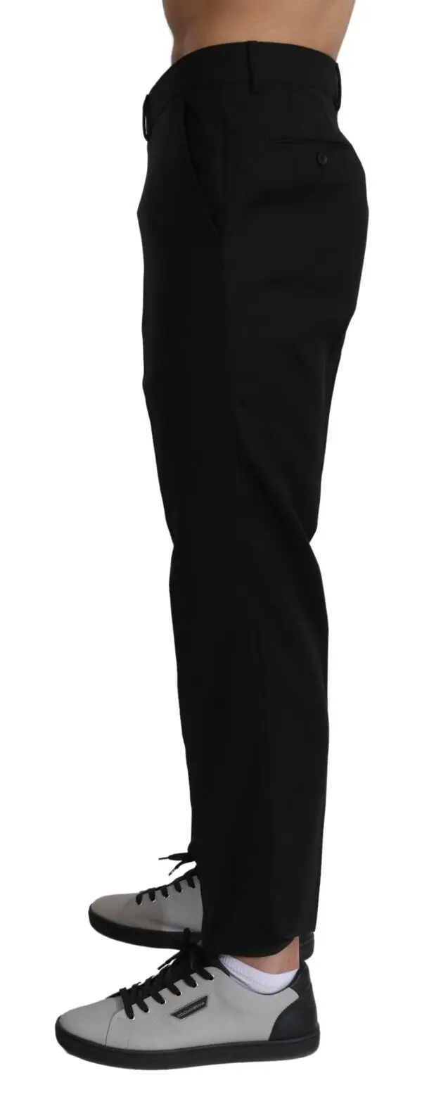 Dolce & Gabbana Cotton Wool Formal Dress Pants