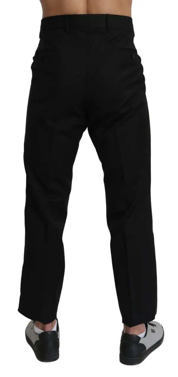 Dolce & Gabbana Cotton Wool Formal Dress Pants