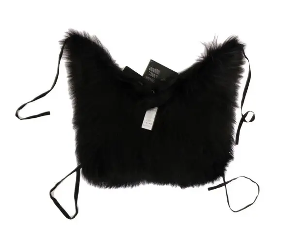 Dolce & Gabbana Silver Fox Fur Scarf