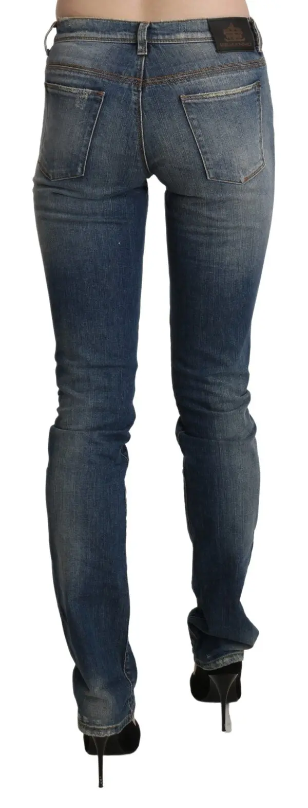 Ermanno Scervino Mid Rise Skinny Jeans