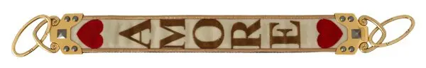 Dolce & Gabbana Amore Shoulder Strap - Gold