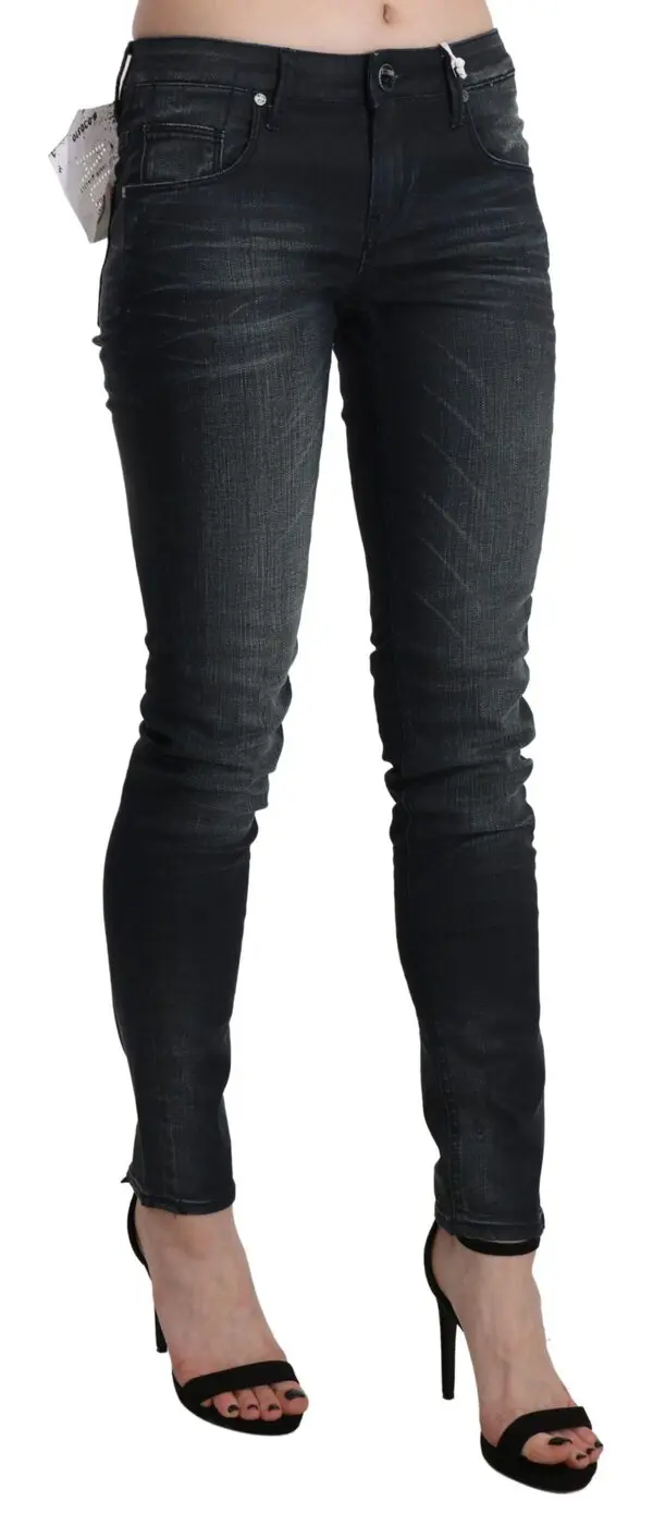 ACHT Low Waist Skinny Denim Trousers