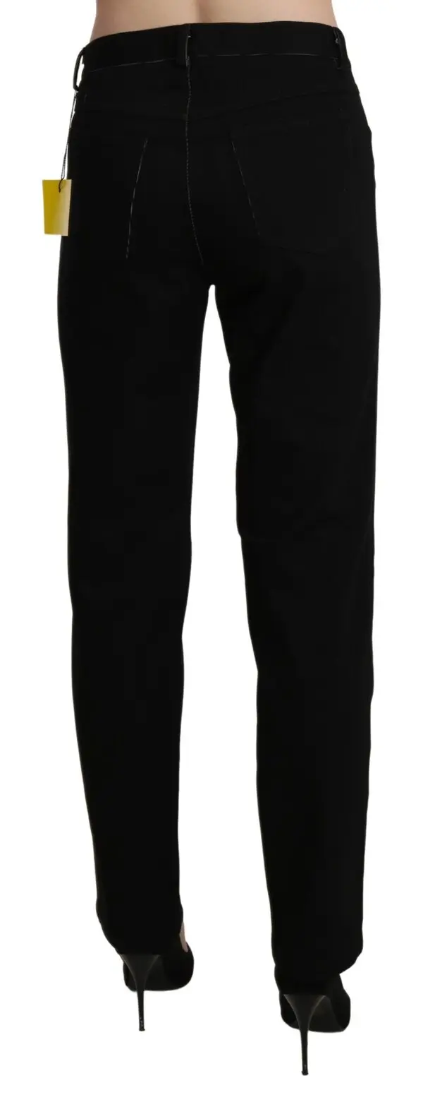 BENCIVENGA High Waist Straight Trousers