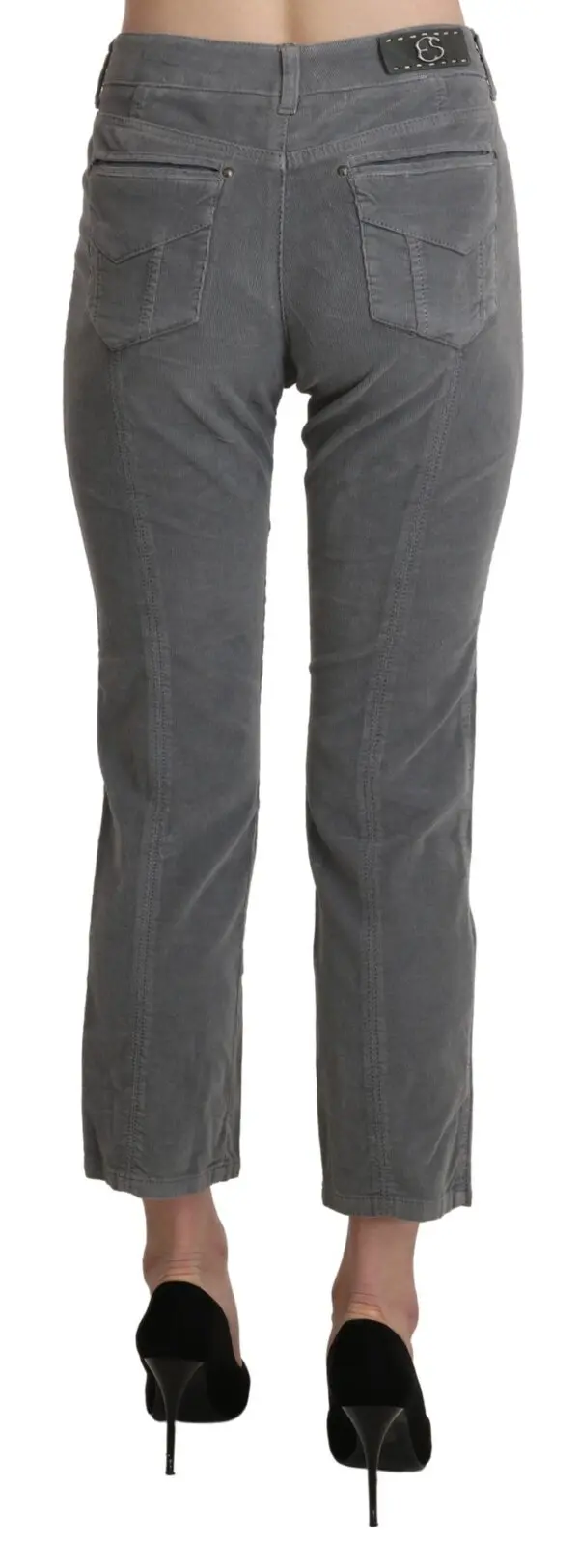 Ermanno Scervino Cropped Stretch Trousers