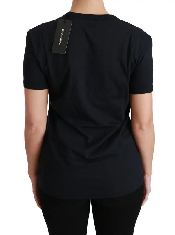 Dolce & Gabbana Amore Patch Cotton T-shirt