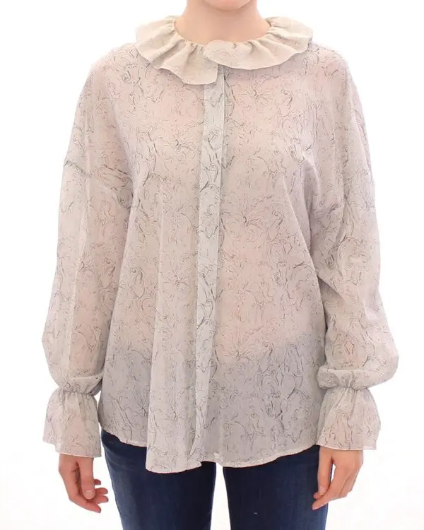 Vika Gazinskaya Cotton Blouse Tunic