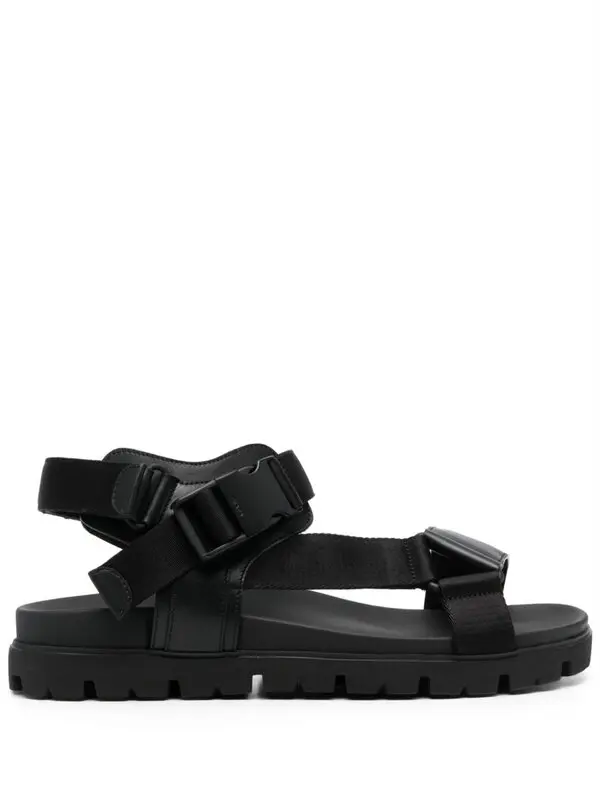 Prada Buckle-fastening Open-toe Sandals - Nero