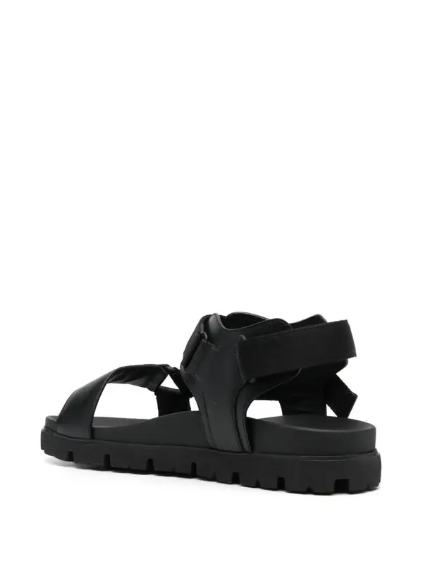 Prada Buckle-fastening Open-toe Sandals - Nero