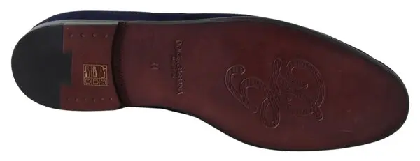 Dolce & Gabbana Suede Caiman Loafers