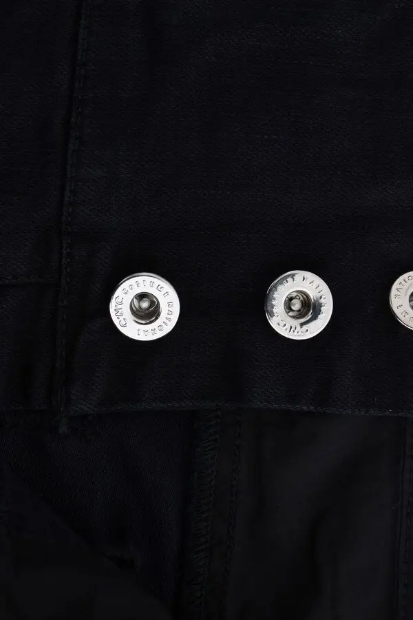 Costume National Slim Fit Cropped Jeans