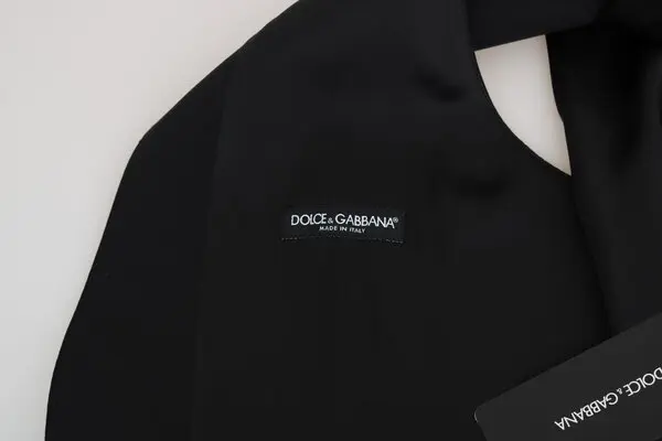Dolce & Gabbana Slim Fit Vest - Black