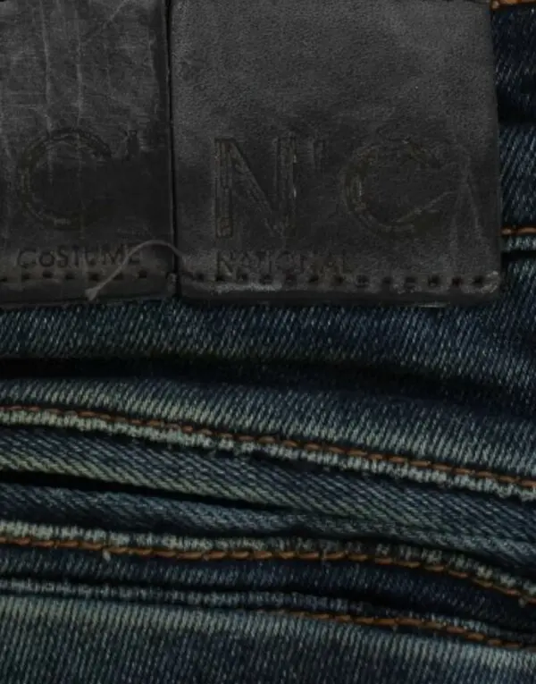 Costume National Straight Leg Jeans - Blue