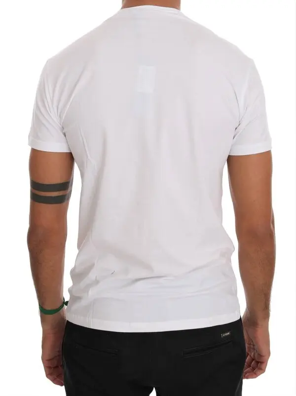 DANIELE ALESSANDRINI Cotton Crewneck T-shirt
