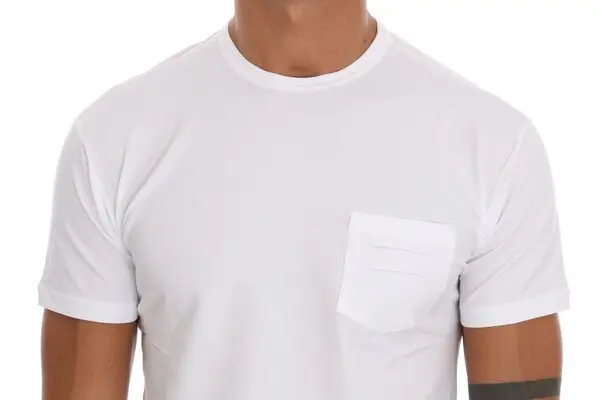 DANIELE ALESSANDRINI Cotton Crewneck T-shirt