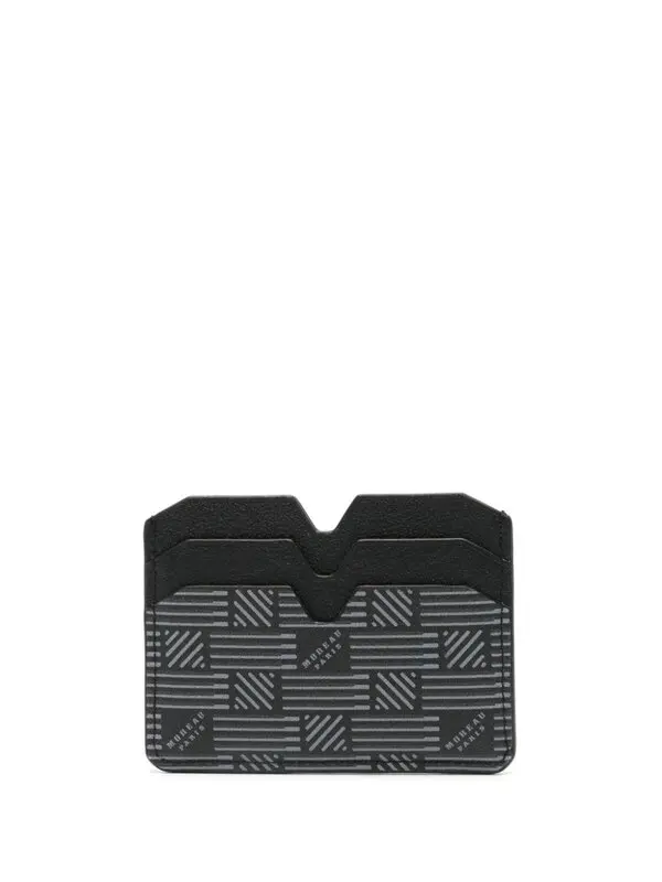 Moreau Logo-stamp Leather Card Holder