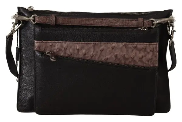 Dolce & Gabbana Exotic Leather Alta Sartoria Shoulder Bag - Black