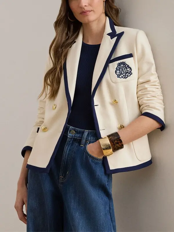 Ralph Lauren Double-breasted Blazer - White